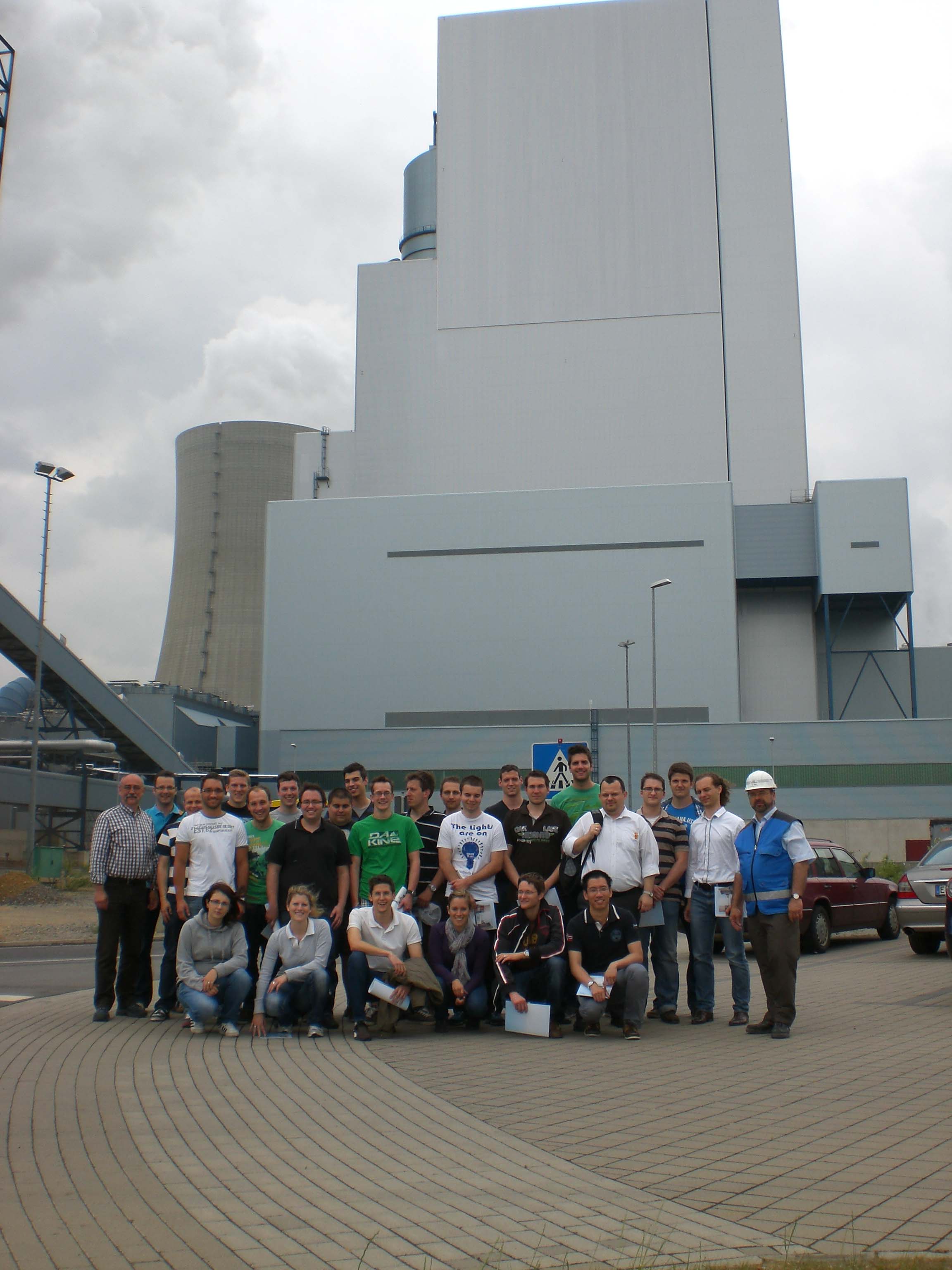 KIT - Engler-Bunte-Institut Fuel Technology - Field trip RWE Power